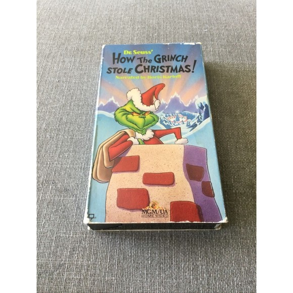 MGM | Media | How The Grinch Stole Christmas Vhs 99 Vg Vintage Dr Seuss ...
